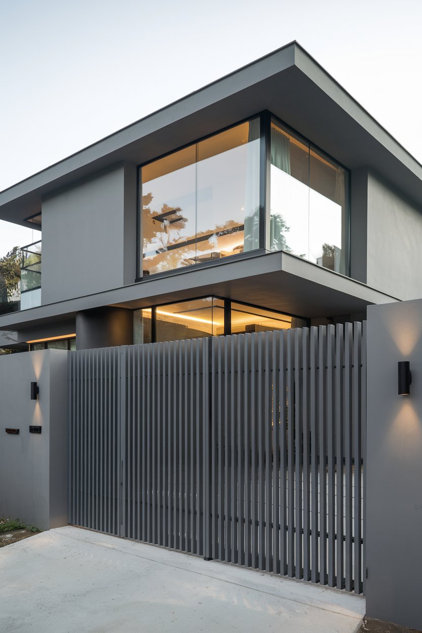 Diseños de Portones Modernos: +25 Ideas para Casas y Edificios