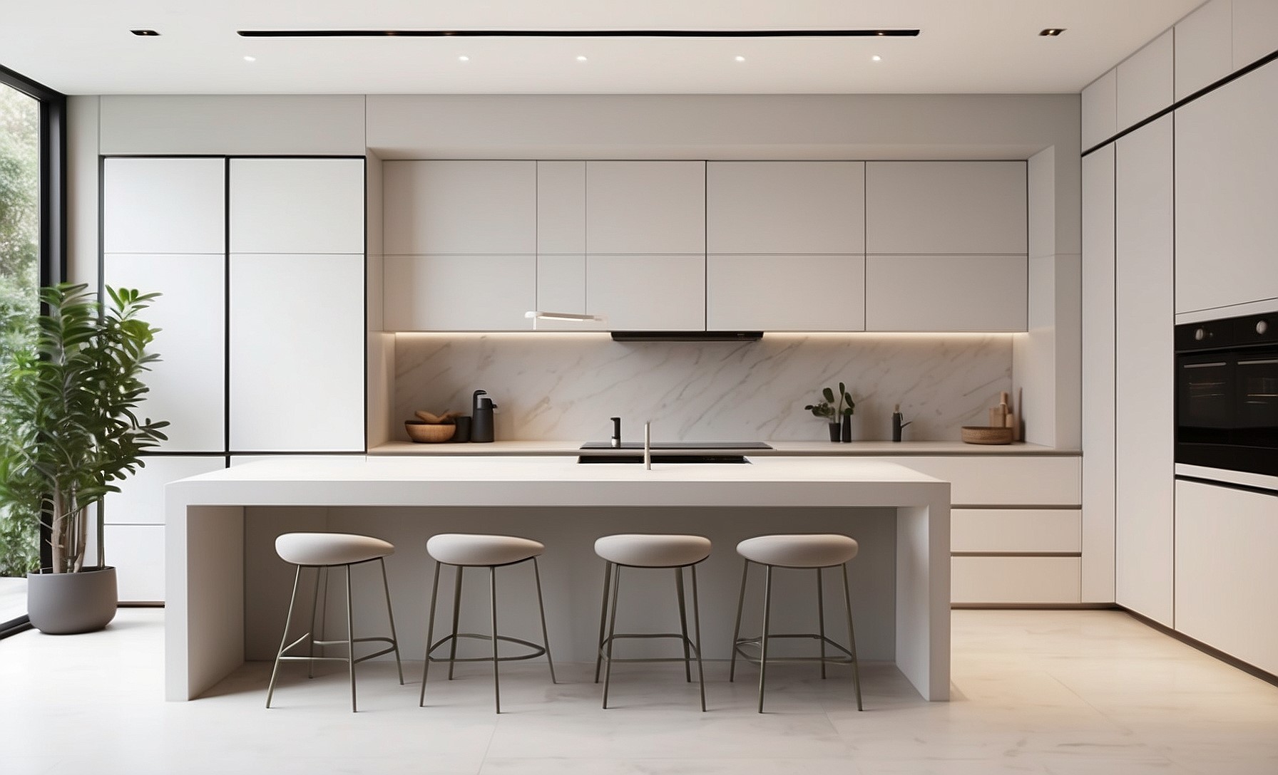 Cocinas Integrales Modernas De Estilo Minimalista