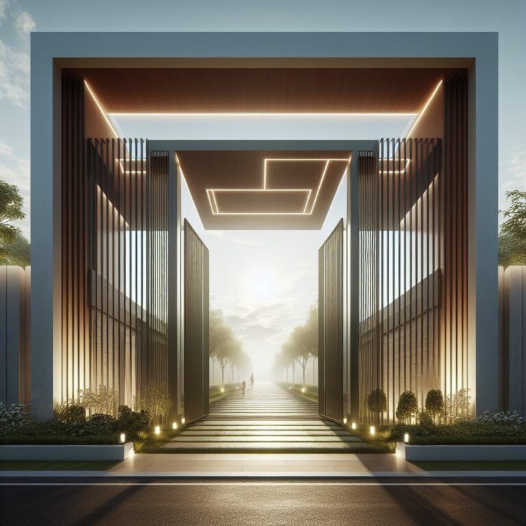 Diseños de Portones Modernos: +25 Ideas para Casas y Edificios